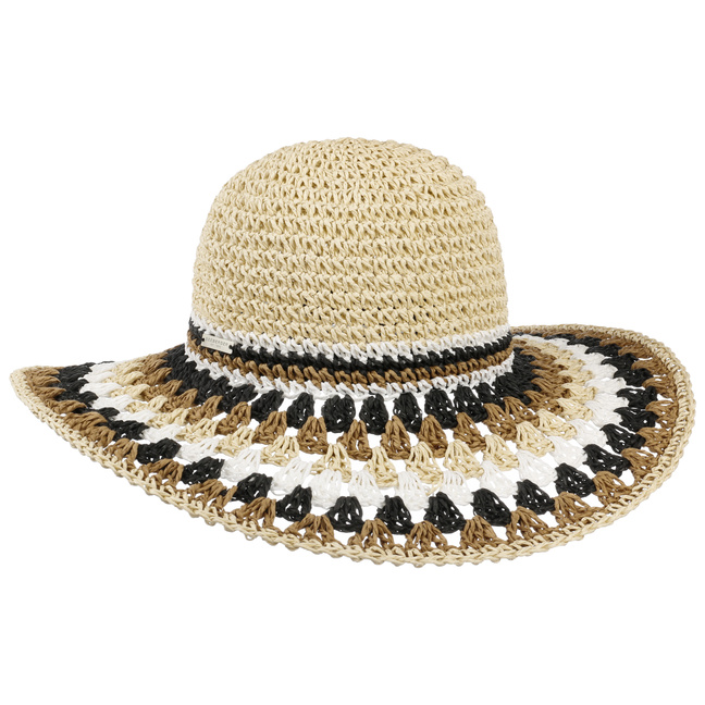 Kapelusz Floppy Coloured Brim by Seeberger - 232,95 zł