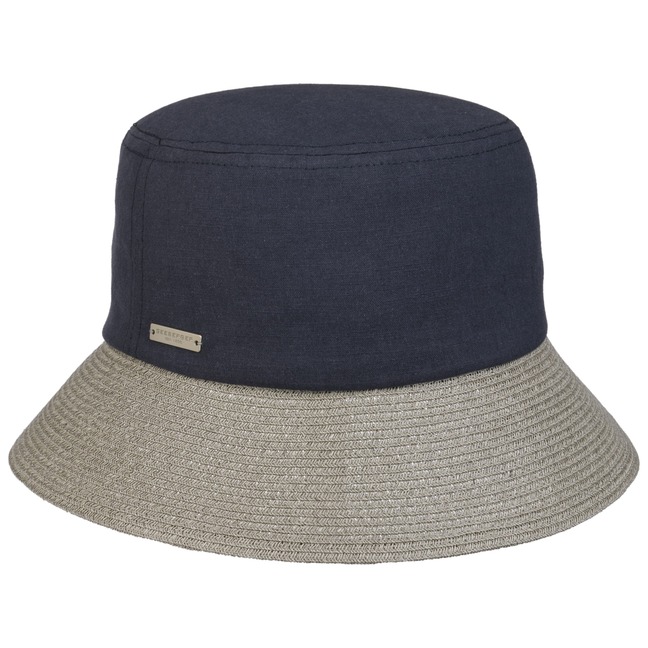 Kapelusz Damski Braided Brim Bucket by Seeberger - 255,95 zł