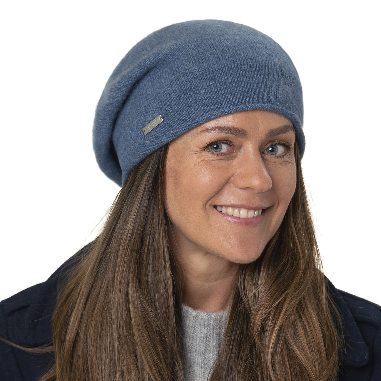 Beret Baskijski z Kaszmirem Lasuna by Seeberger - 370,95 zł