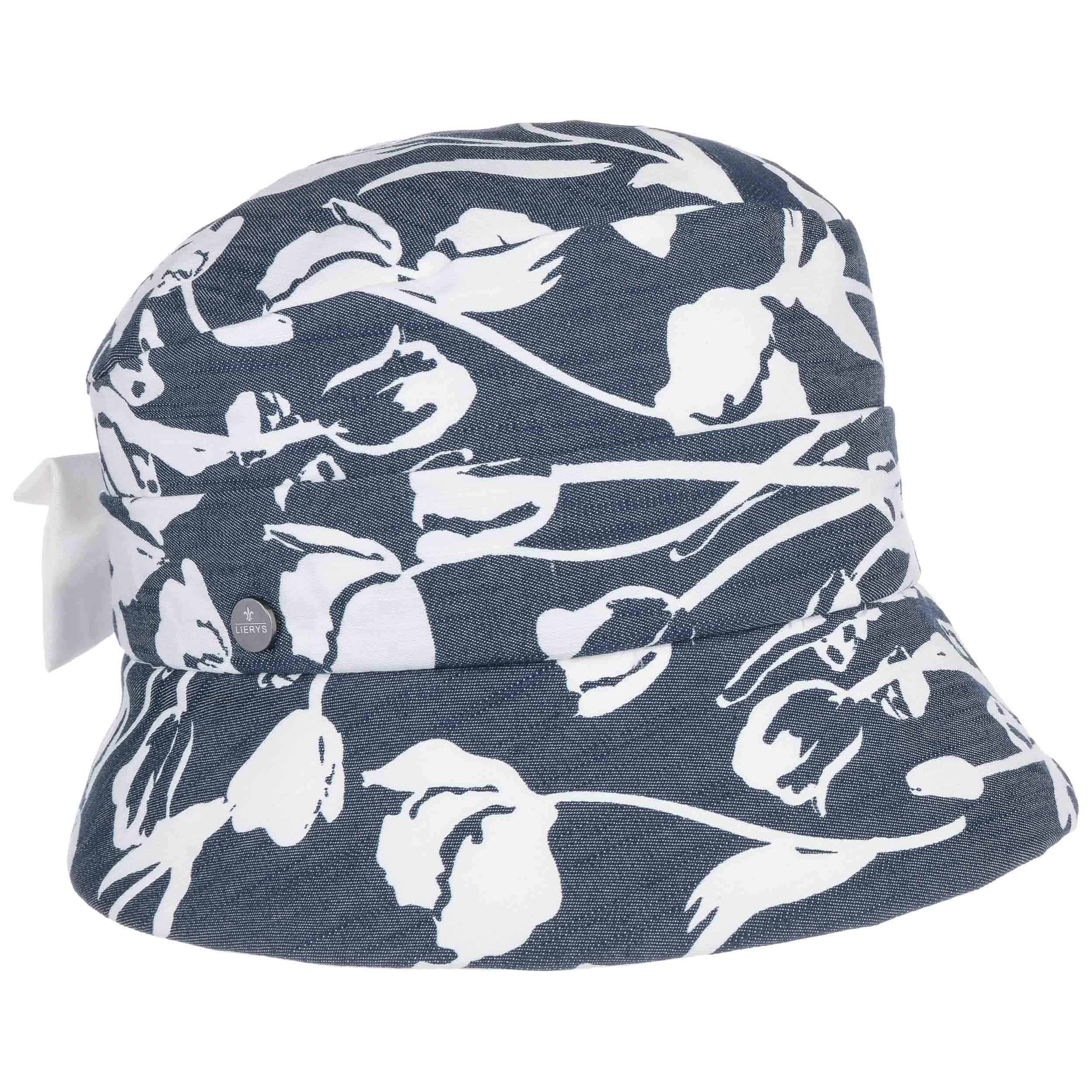 Kapelusz Bawełniany Floral Print Denim by Lierys - 191,95 zł