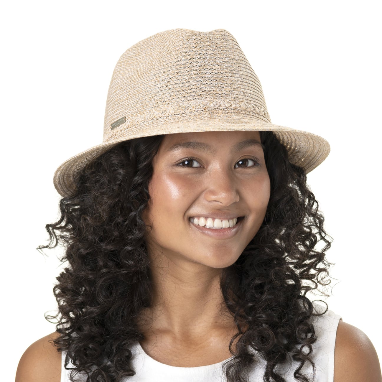 Kapelusz Słomkowy Venanzia Fedora by Seeberger - 232,95 zł