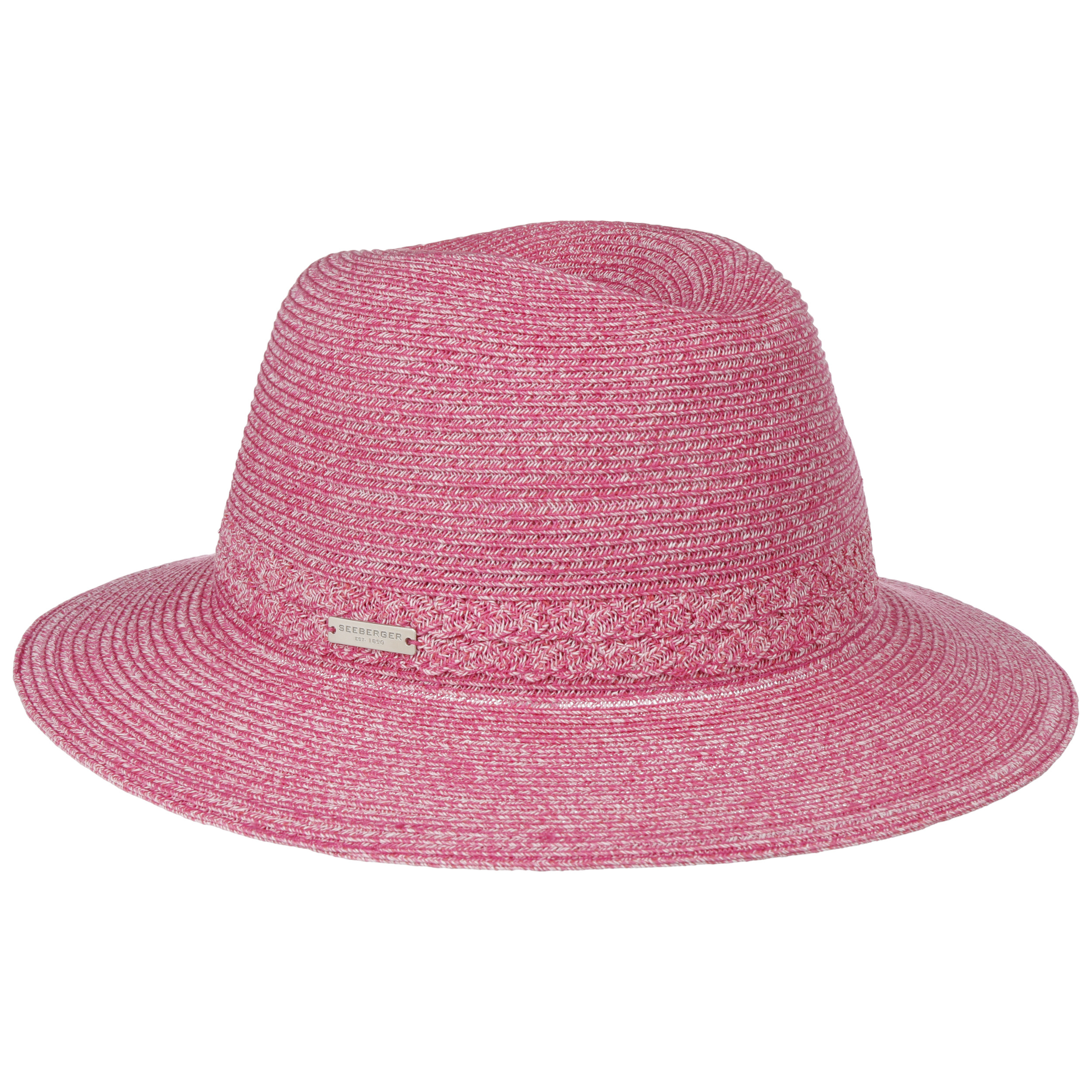 Kapelusz Słomkowy Venanzia Fedora by Seeberger - 232,95 zł