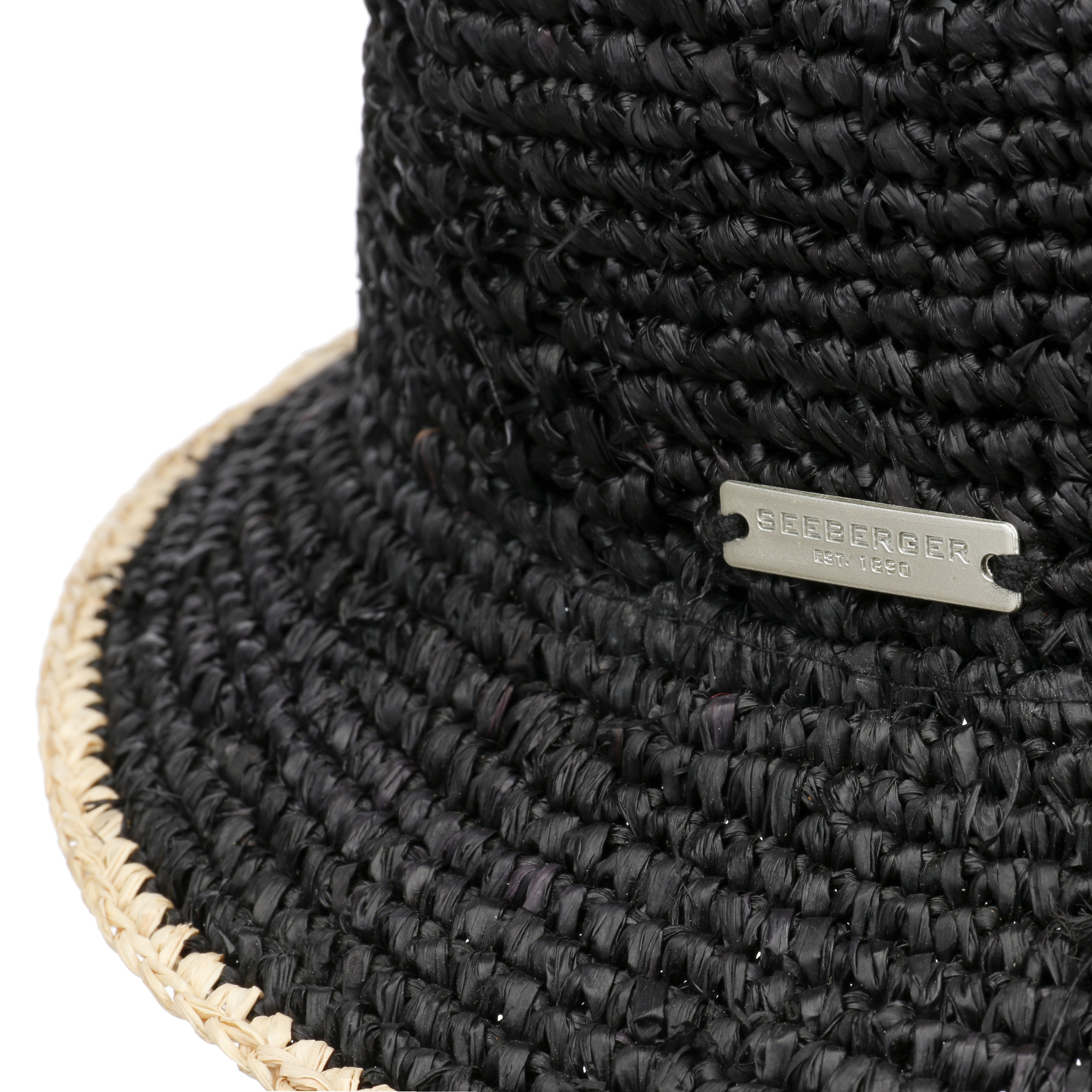 Kapelusz ze Słomy z Rafii Jalima by Seeberger - 419,95 zł